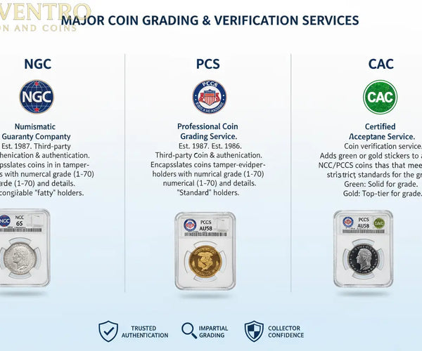 Who Are NGC, PCGS, and CAC — and Why They Matter for Graded Coins ...