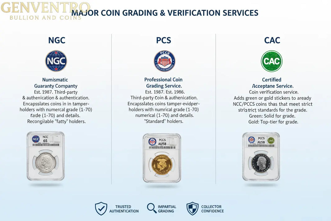 Who Are NGC, PCGS, and CAC — and Why They Matter for Graded Coins ...